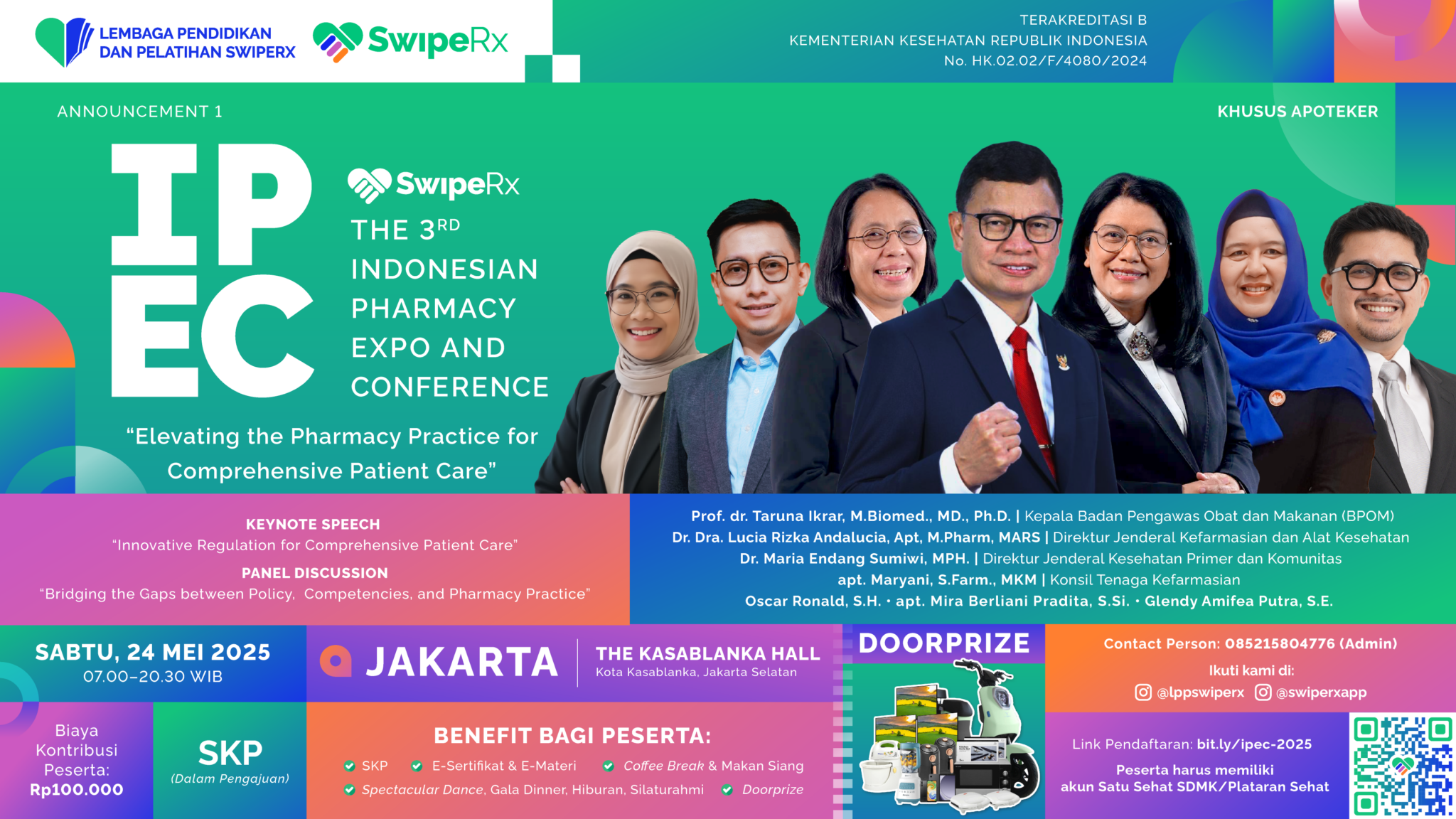 SwipeRx - SwipeRx meluncurkan tahunan ketiga IPEC 2025 - “Elevating the Pharmacy Practice for ...